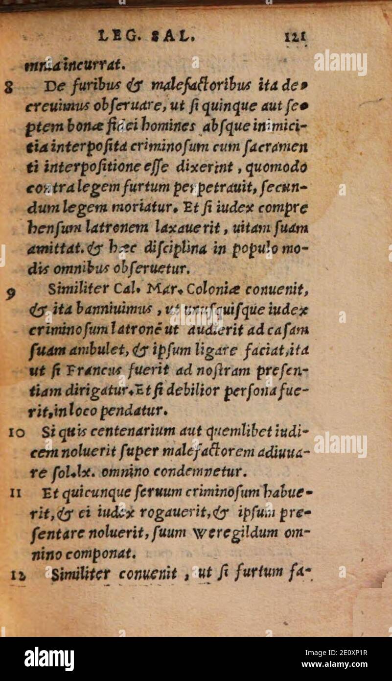 Libelli seu decreta 121 Stock Photo - Alamy