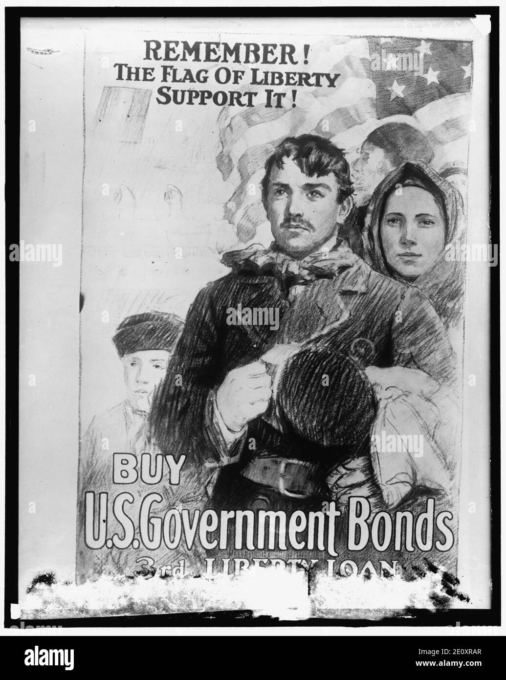 Liberty Bond Poster Stock Photo - Alamy