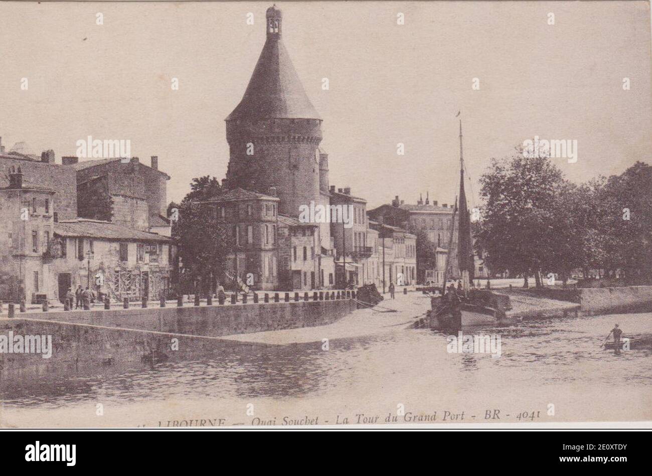 Libourne port hi-res stock photography and images - Alamy