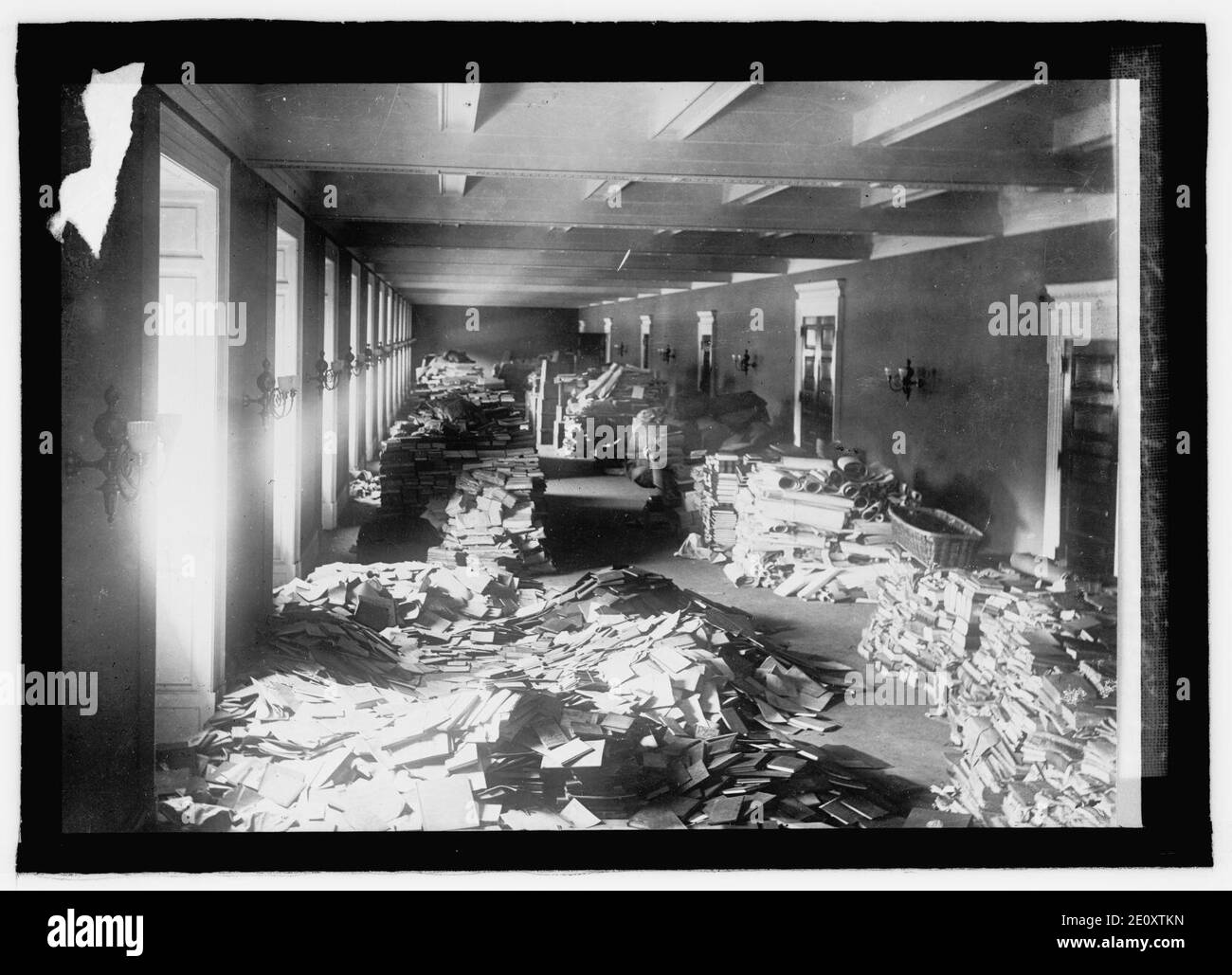 Library of Congress (...) deposits in basement to Stock Photo - Alamy
