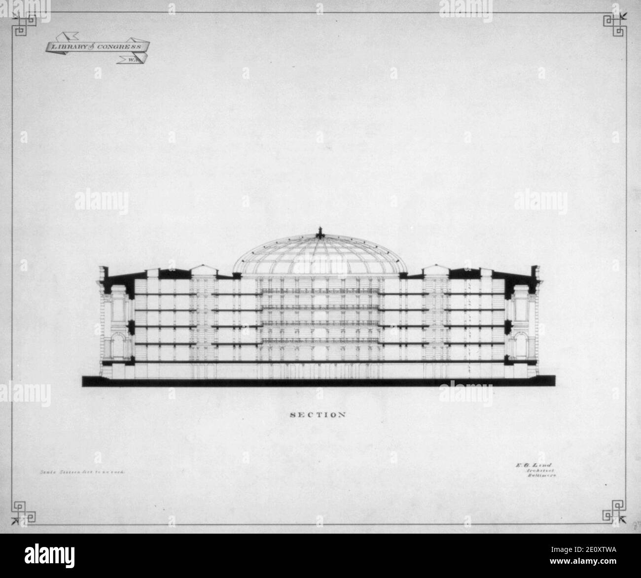 Longitudinal section of Black and White Stock Photos & Images - Alamy