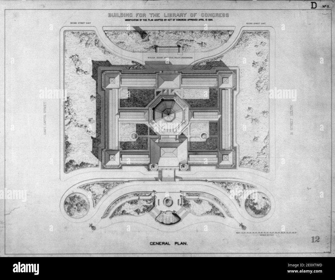 General plan, D series Stock Photo - Alamy