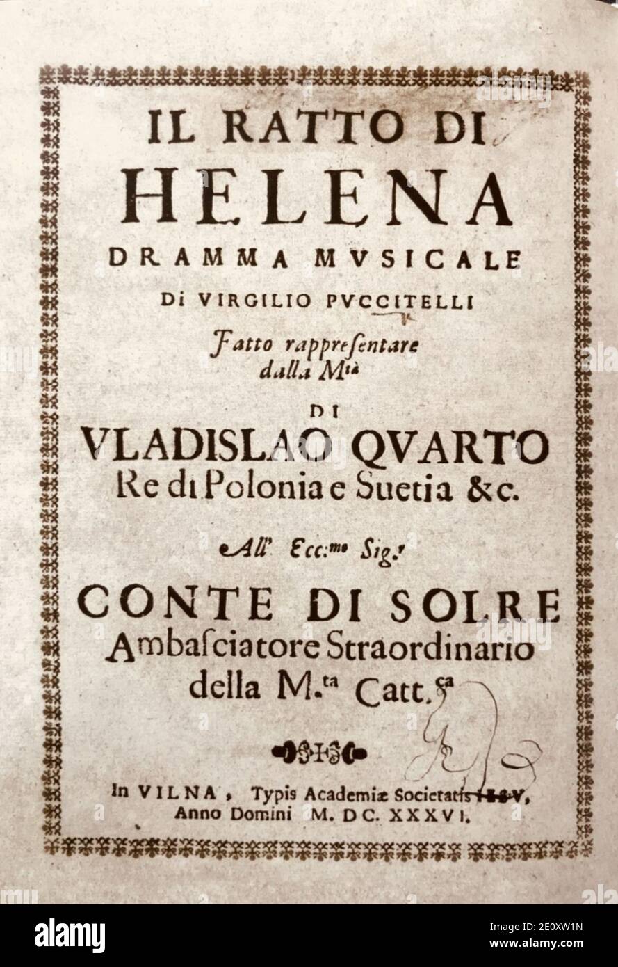 First opera hi-res stock photography and images - Alamy