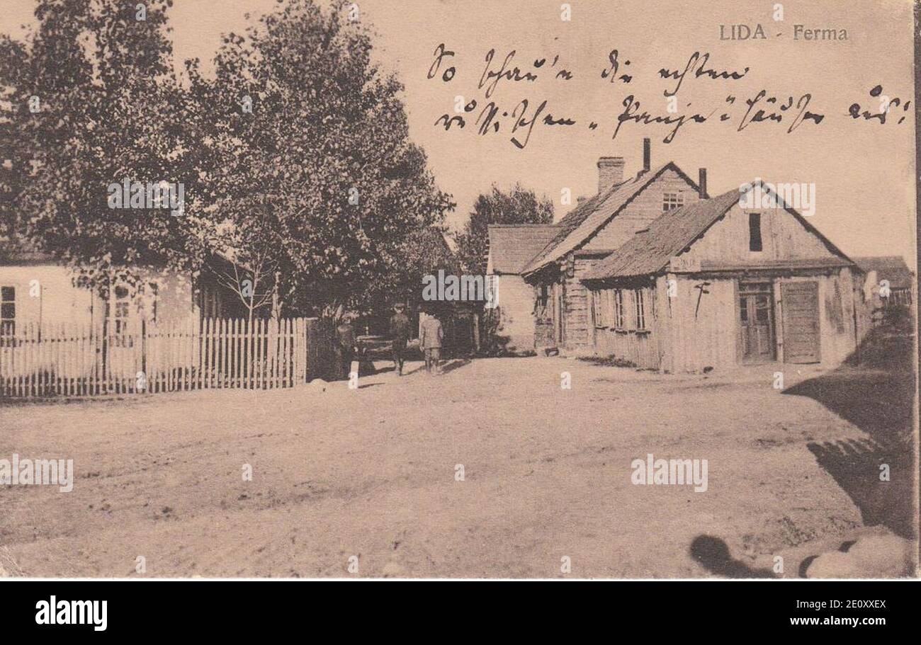 Lida, Ferma. Ліда, Фэрма (1915 Stock Photo - Alamy