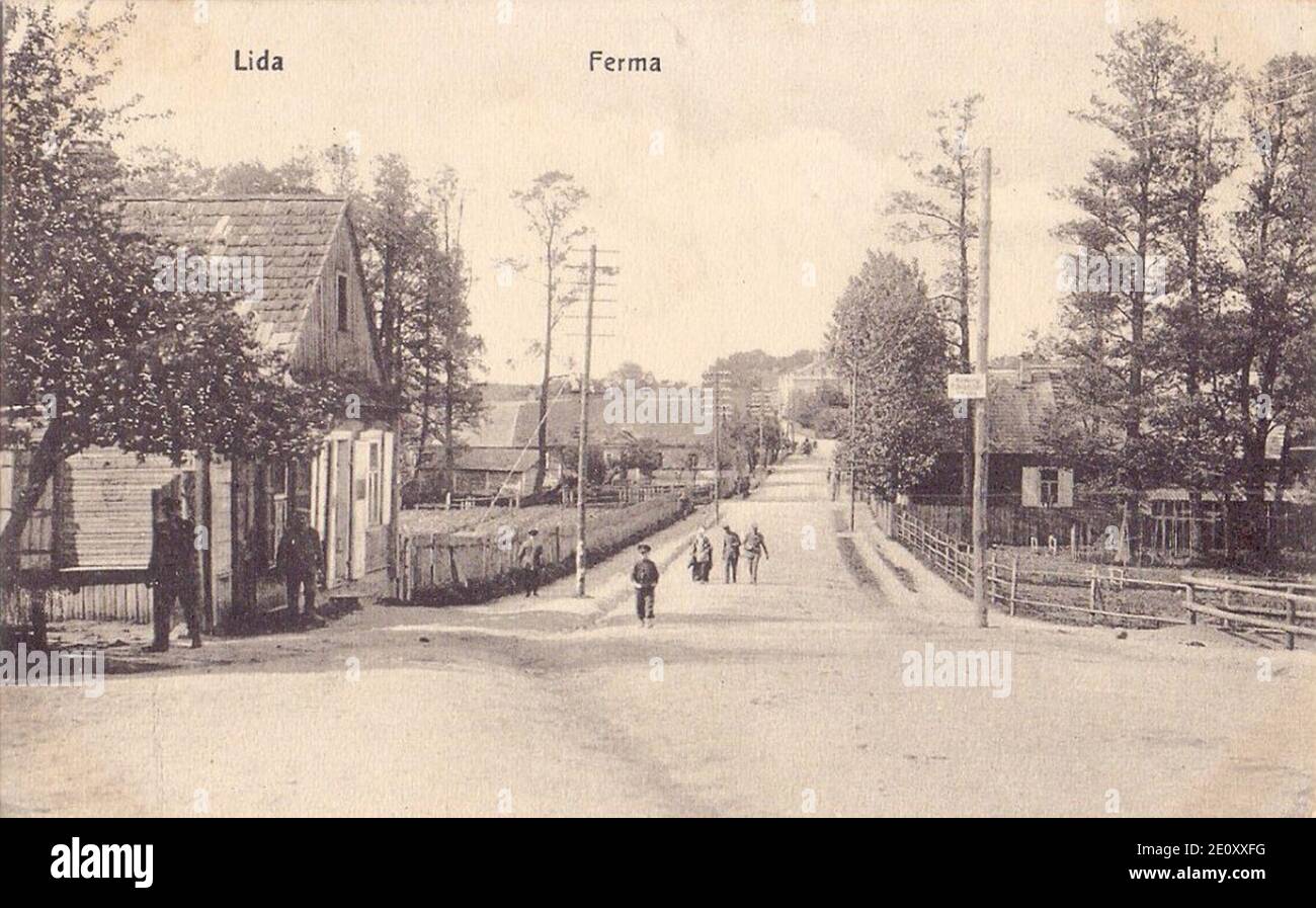Lida, Ferma. Ліда, Фэрма (1917 Stock Photo - Alamy