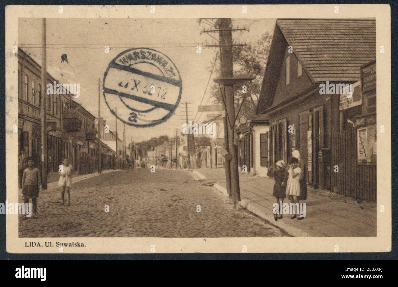 Lida, Vilenskaja, Brystal. Ліда, Віленская, Брысталь (1932 Stock Photo ...
