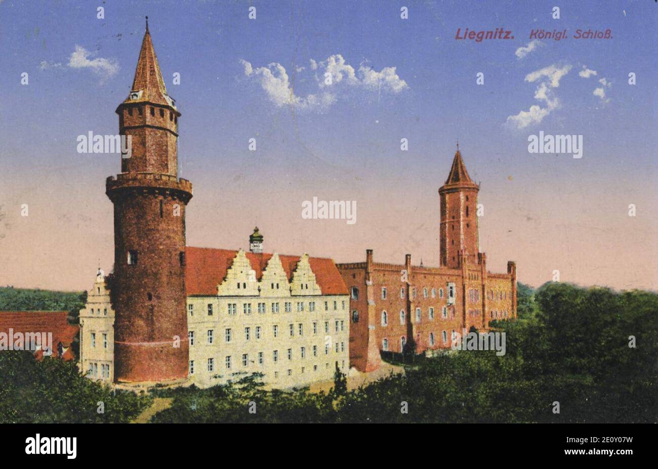 Liegnitz, Schlesien - Kgl. Schloss Stock Photo - Alamy