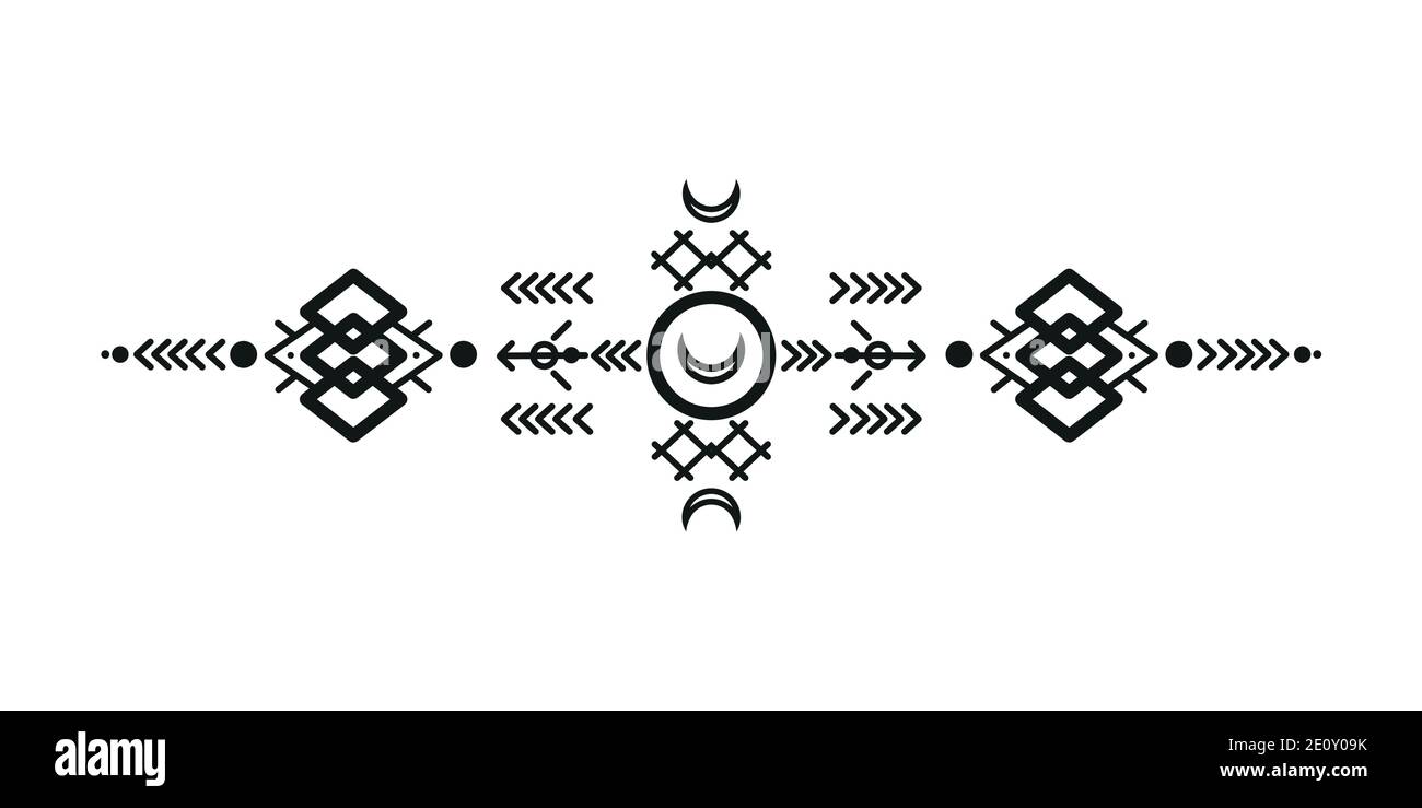 Simple Native American Border Designs