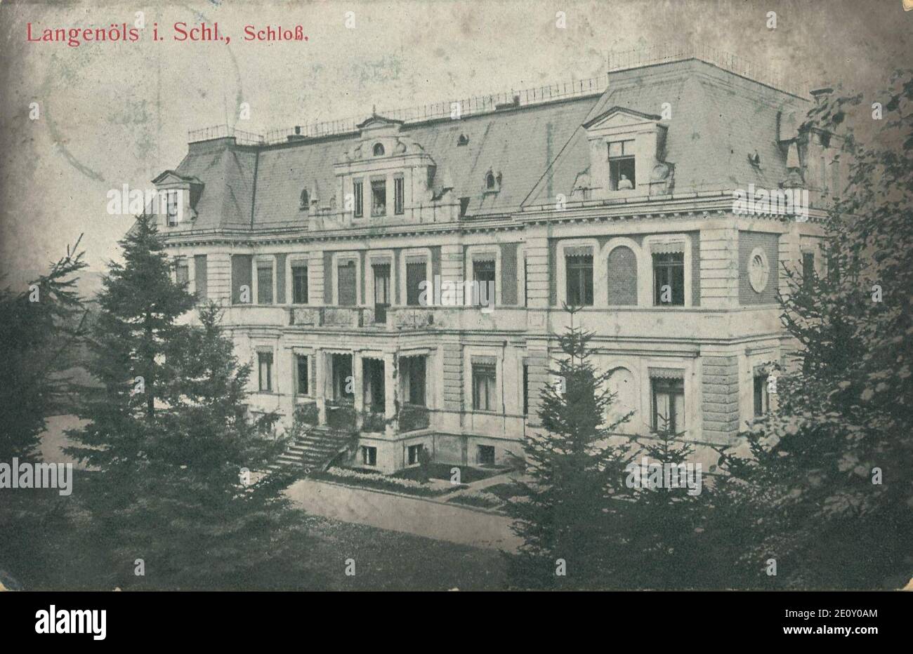 Liegnitz, Schlesien - Schloss Stock Photo - Alamy