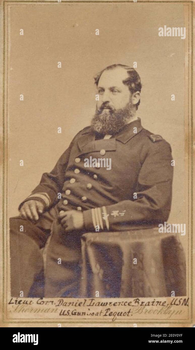 Lieutenant Commander Daniel Lawrence Braine Stock Photo - Alamy