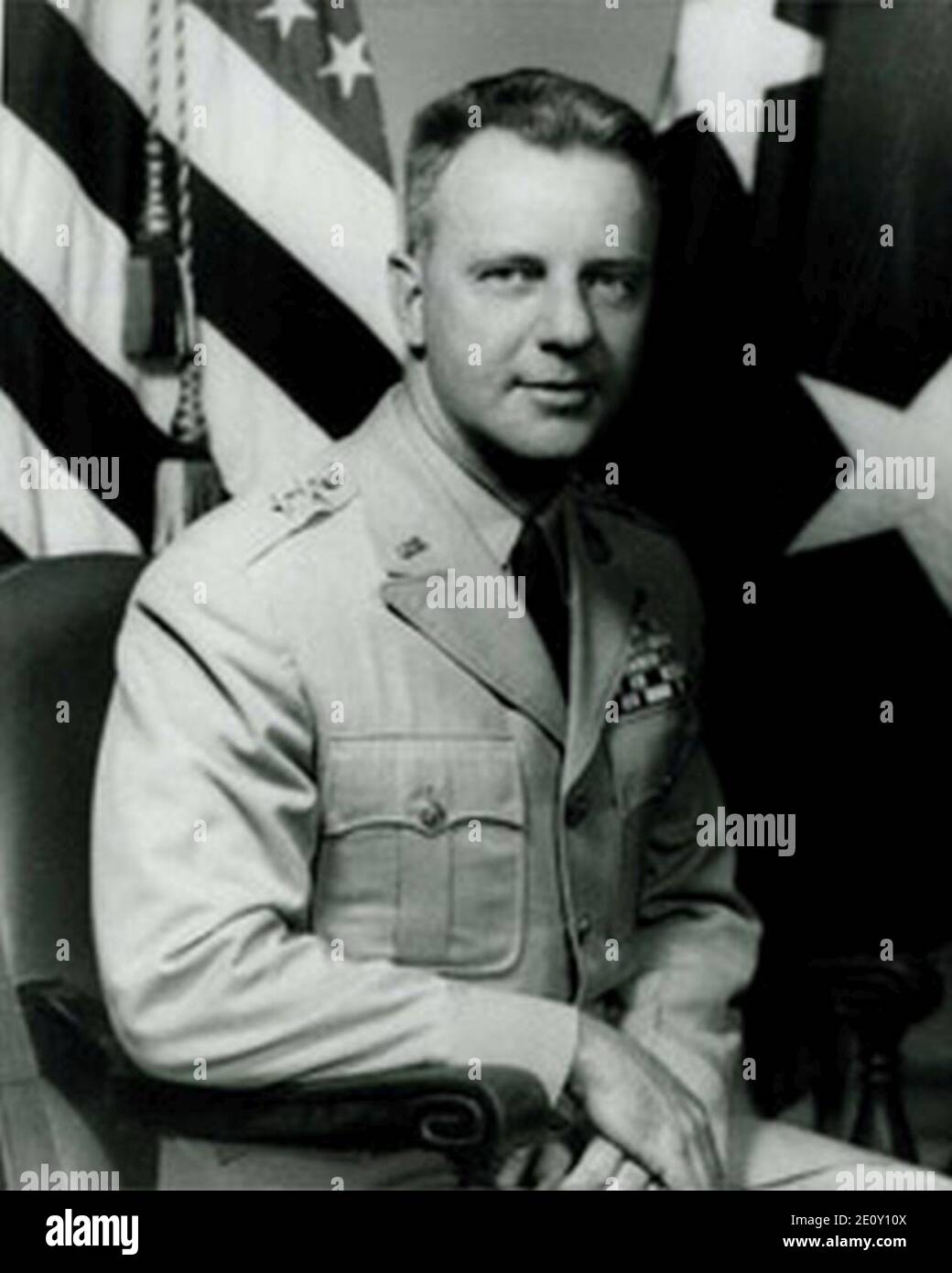 Lieutenant General James L. Richardson (as Major General Stock Photo ...