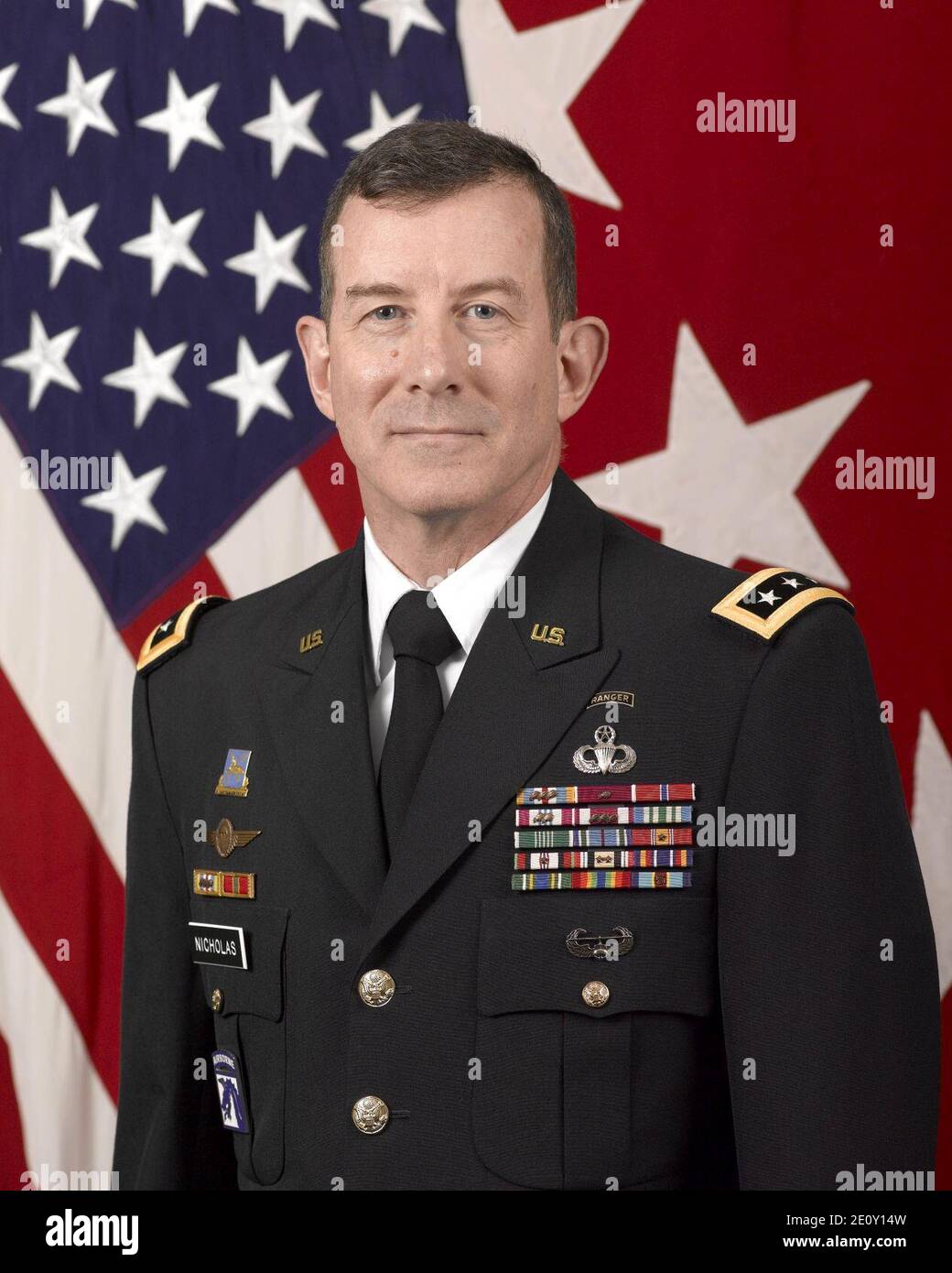 Lieutenant General Theodore C. Nicholas II Stock Photo - Alamy