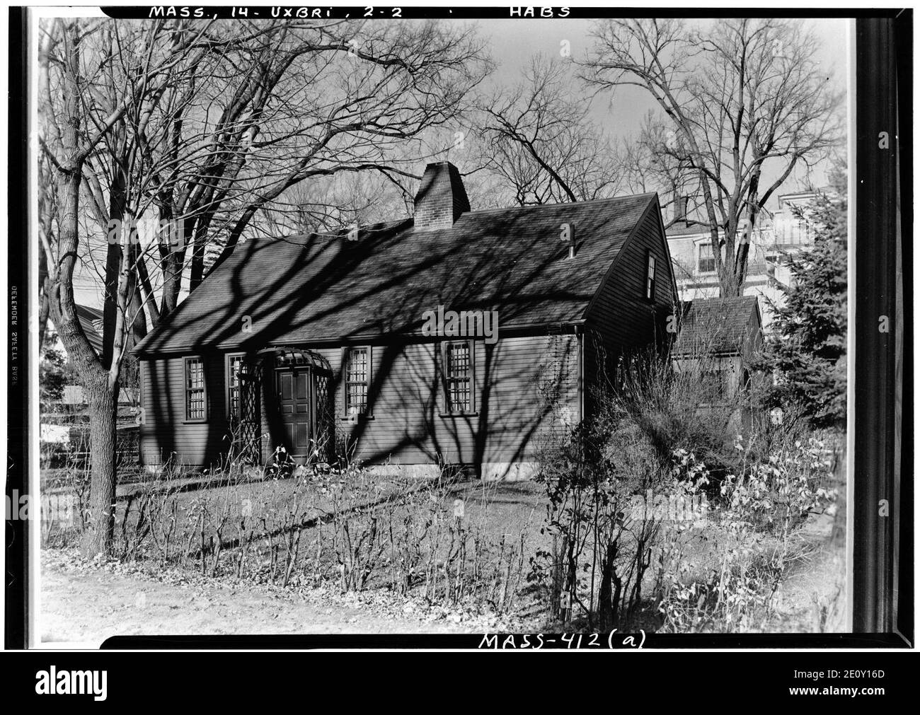 Lieutenant Simeon Wheelock House - HABS MASS,14-UXBRI,2 - 077250pu ...
