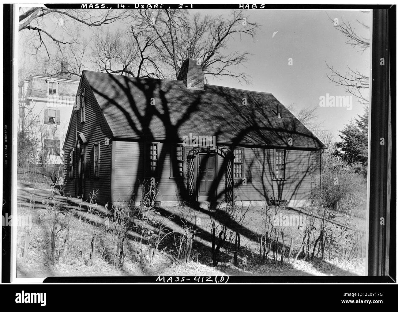 Lieutenant Simeon Wheelock House - HABS MASS,14-UXBRI,2 - 077249pu ...
