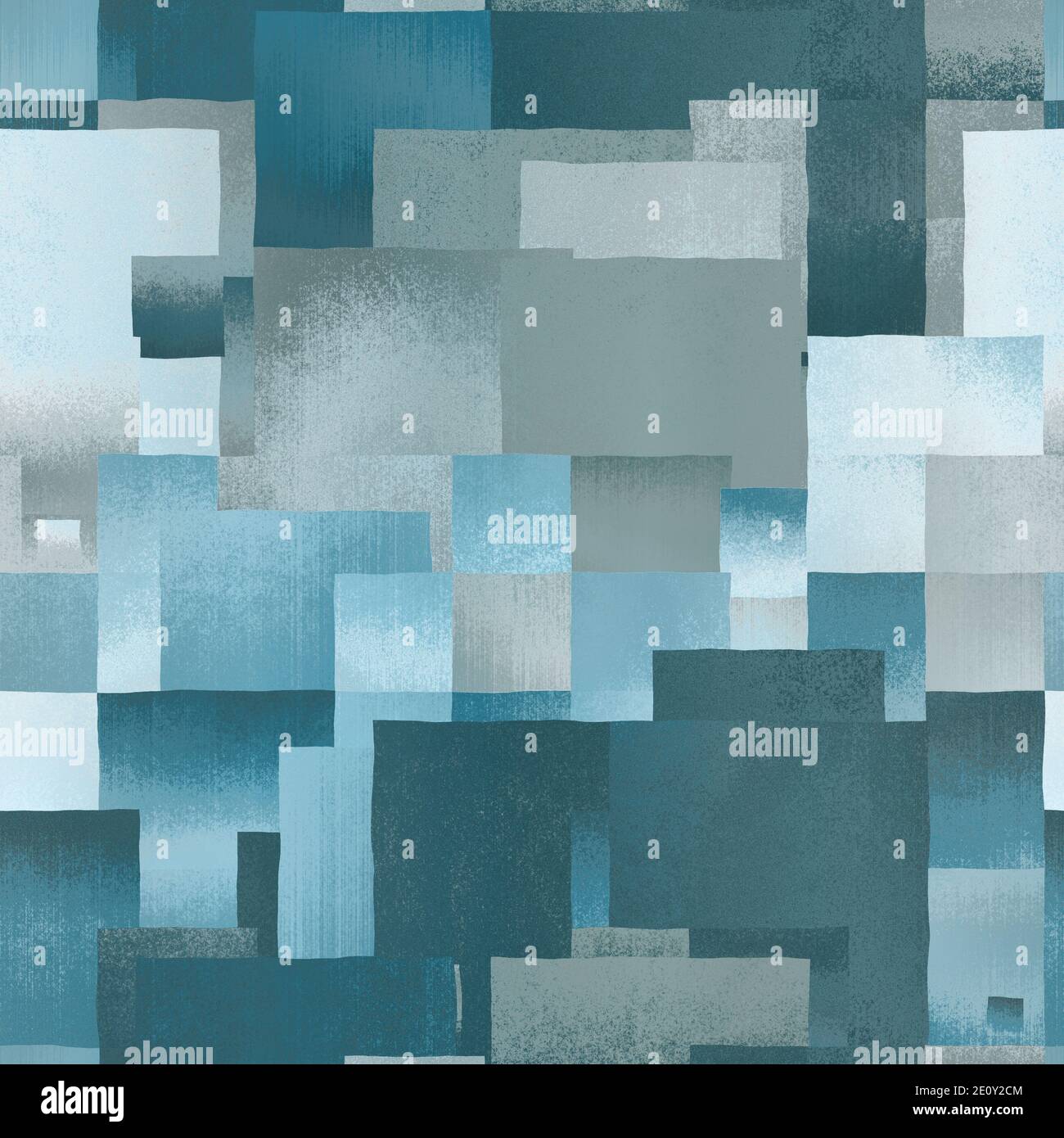 Seamless rectangle geo tile mosaic pattern swatch Stock Photo - Alamy