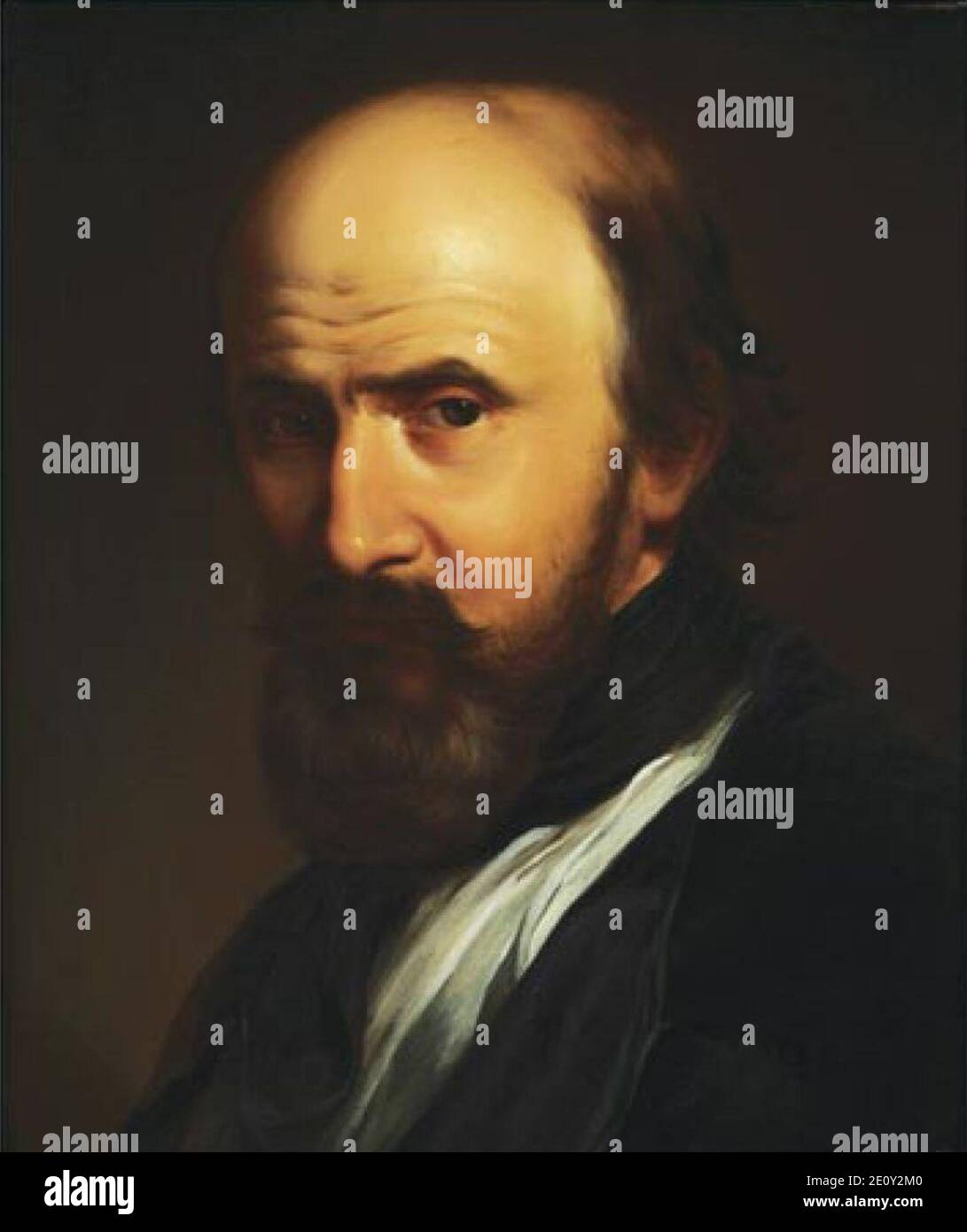 Ligeti Portrait of Károly Markó 1847 Stock Photo - Alamy