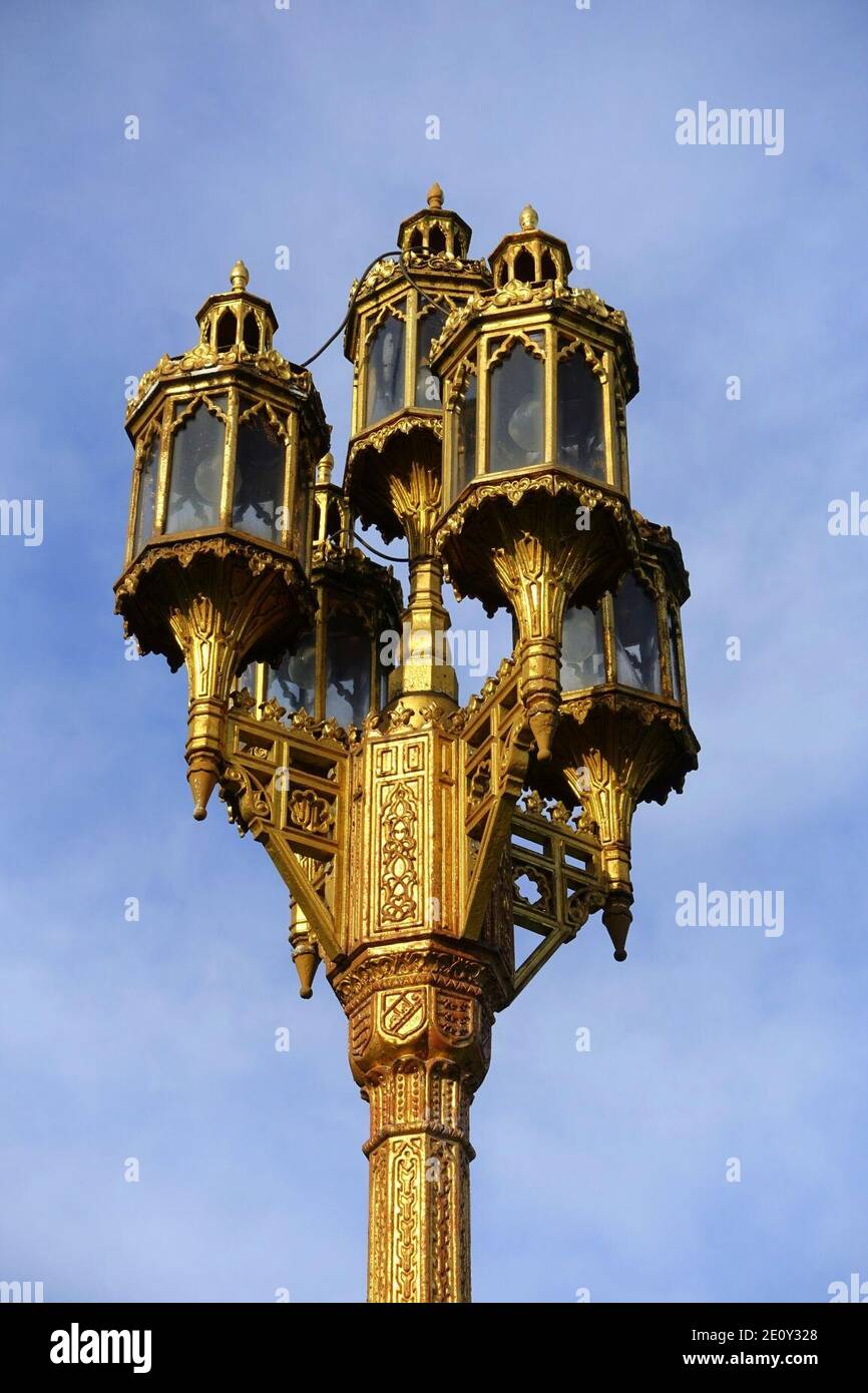 Lightpost - Wilhelma Zoo - Stuttgart, Germany Stock Photo - Alamy