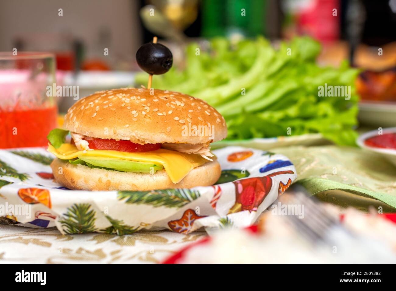 Child making a sandwich hi-res stock photography and images - Alamy