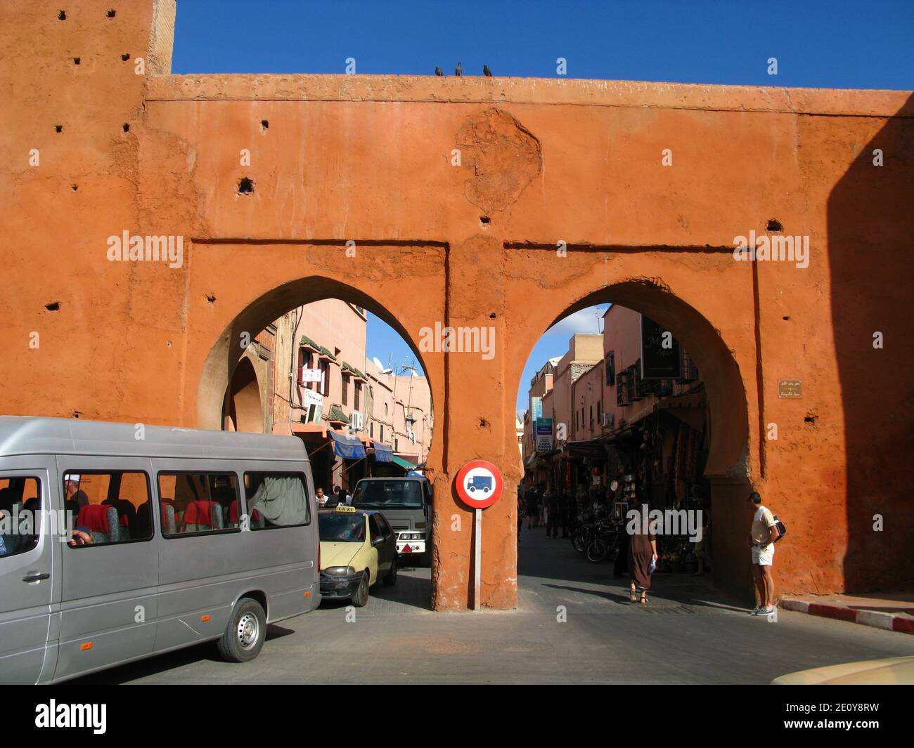 The ancient fortress in Marrakech, Morocco Stock Photo - Alamy