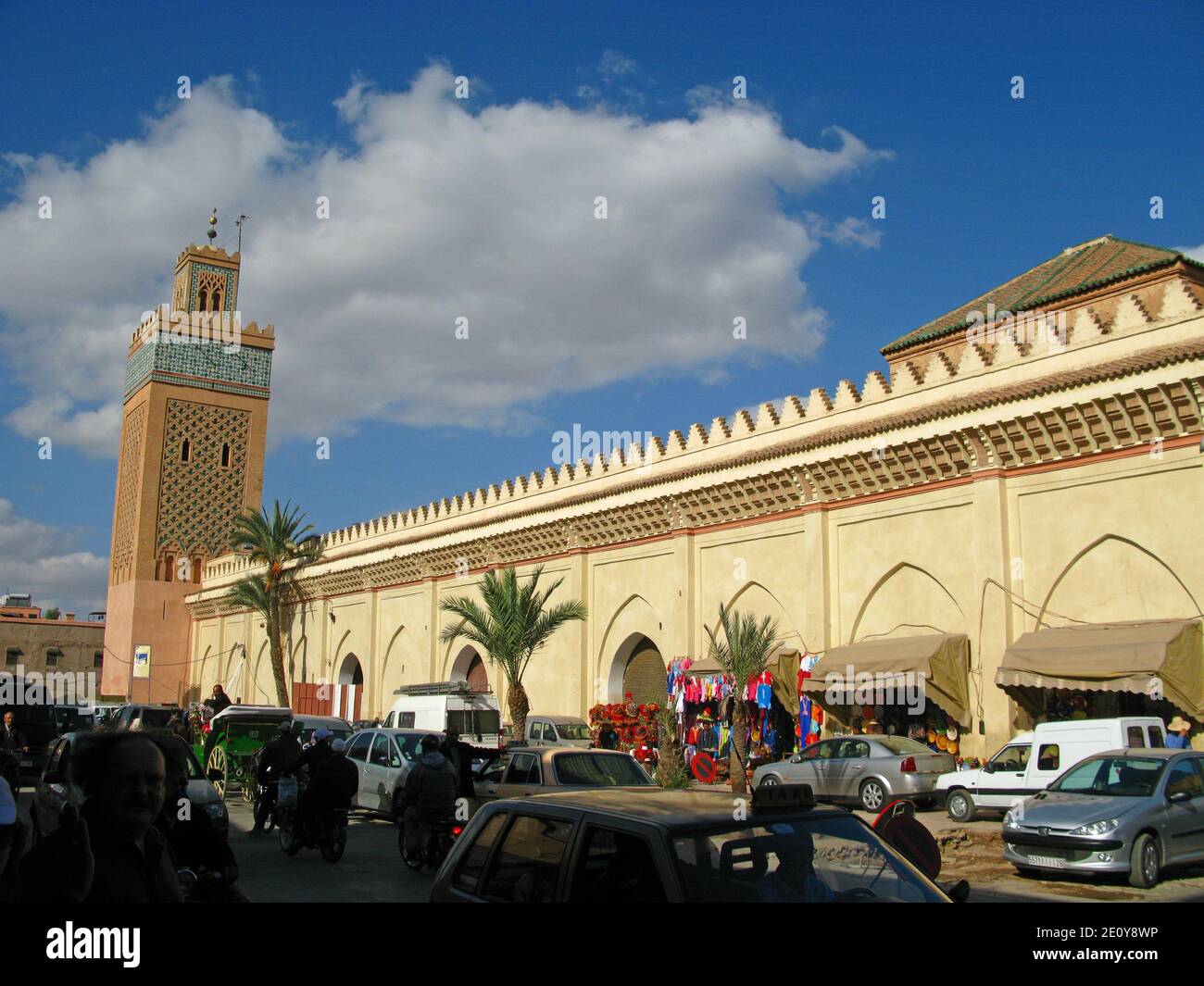 The mosque in Marrakech, Morocco Stock Photo - Alamy