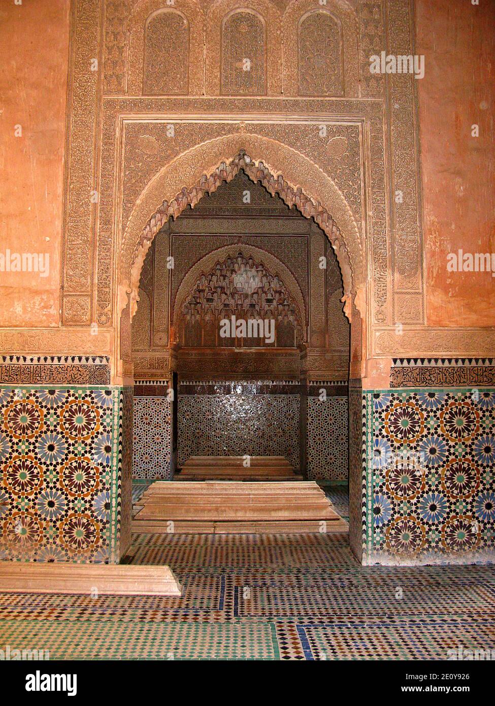 The mosque in Marrakech, Morocco Stock Photo - Alamy