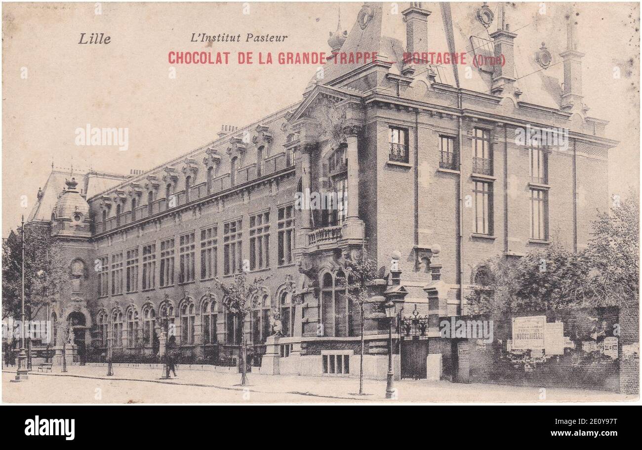 Lille — L'Institut Pasteur Stock Photo - Alamy