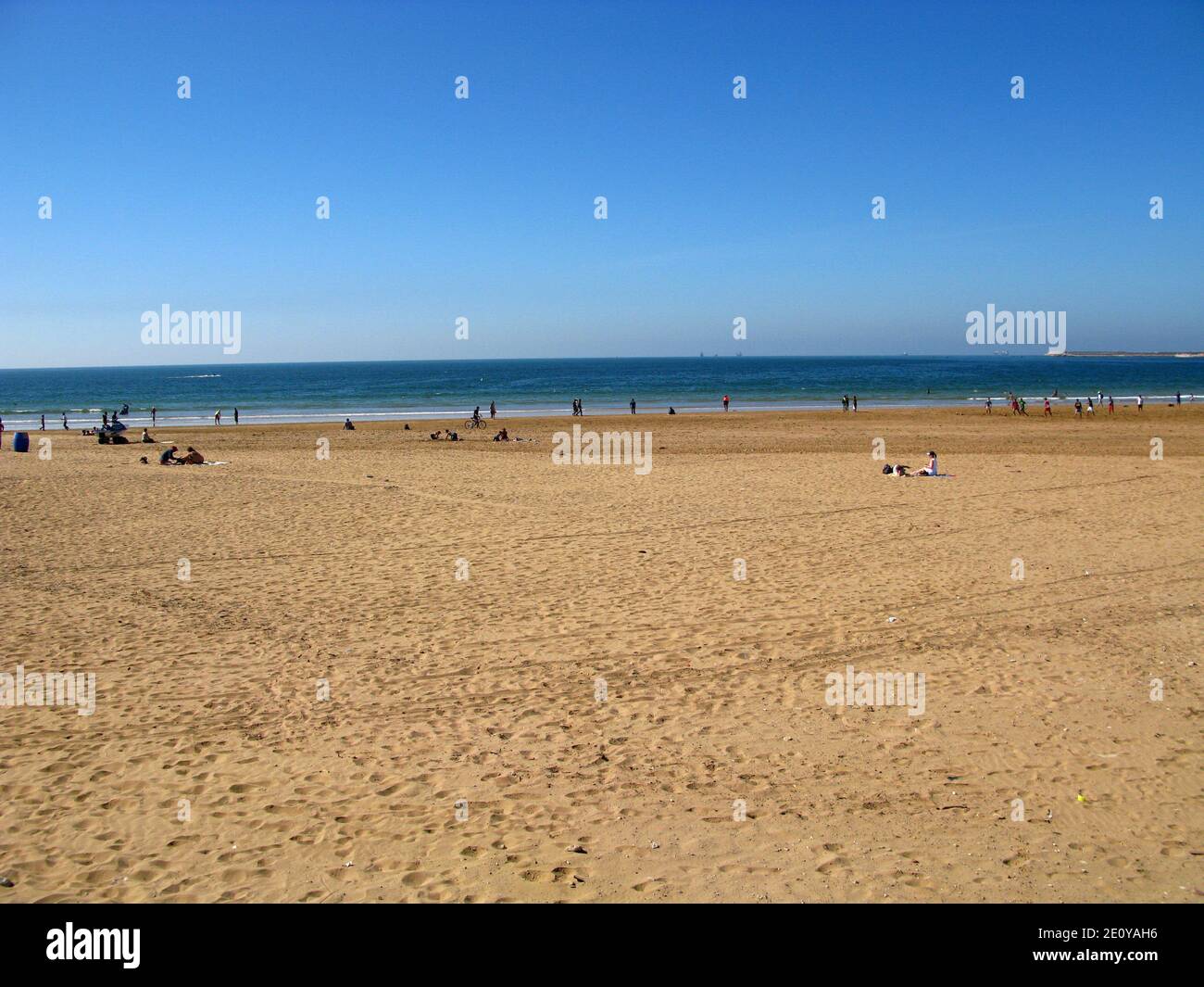 The beach in Agadir, Morocco Stock Photo - Alamy