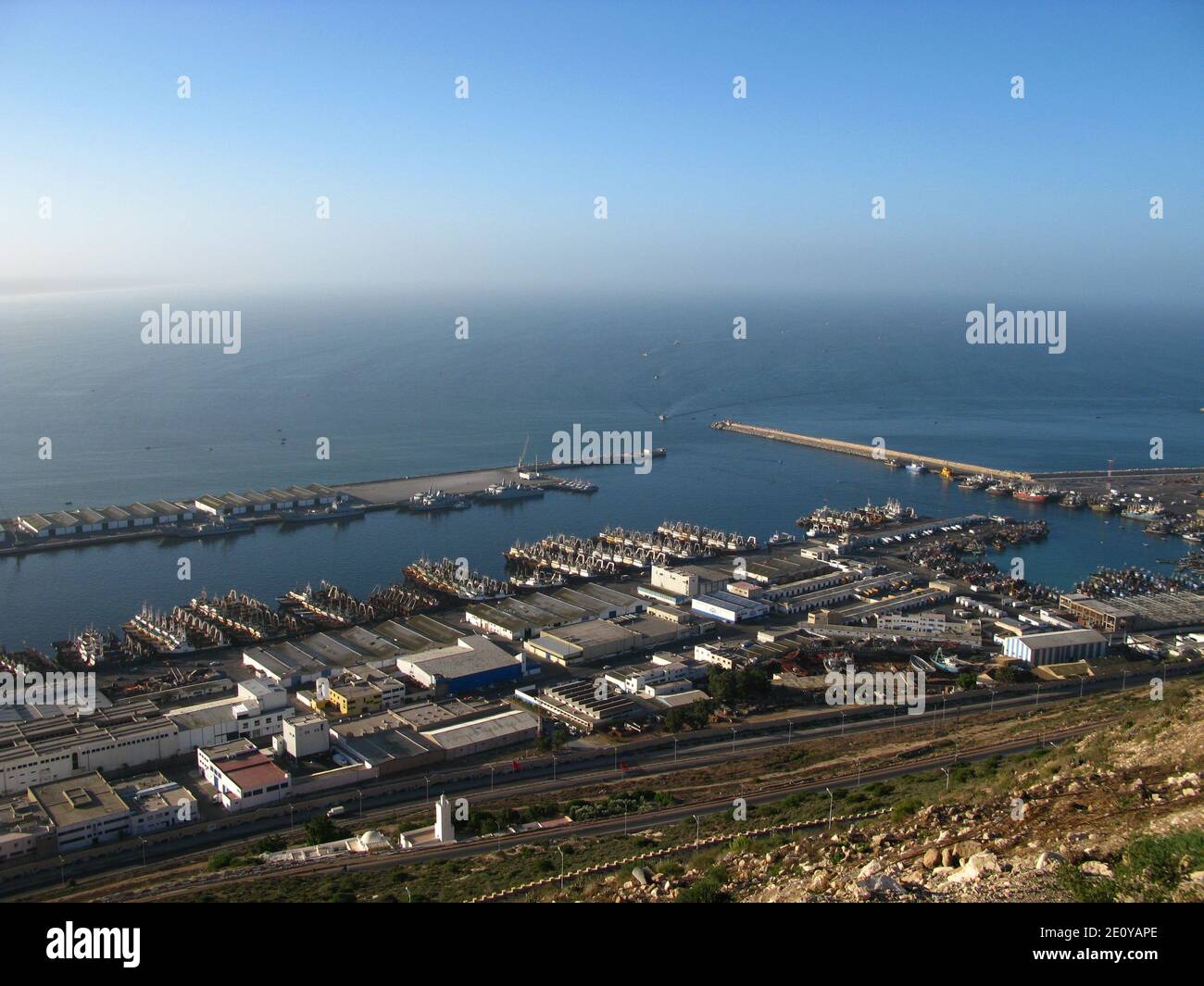 Agadir beach port hi-res stock photography and images - Alamy