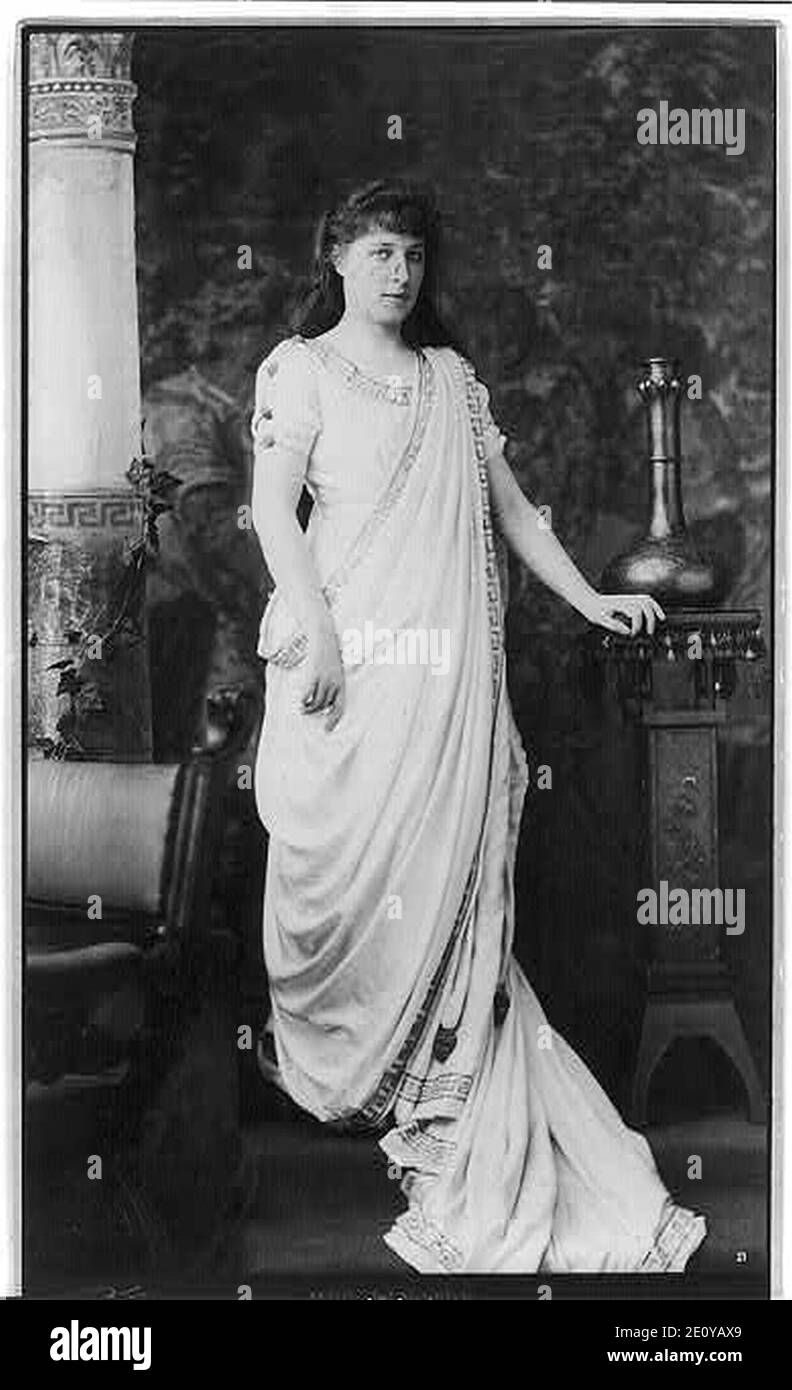Lillie langtry 1853 1929 Black and White Stock Photos & Images - Alamy