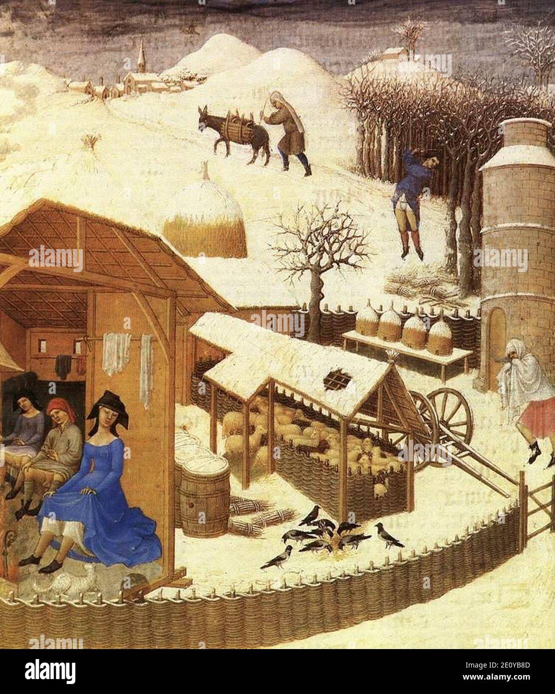 The limbourg brothers, february hi-res stock photography and images - Alamy