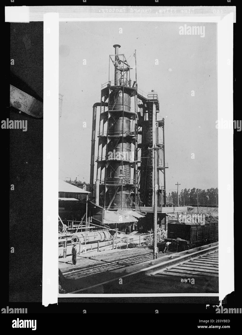 Lime kilns, Oxnard, (California), factory Stock Photo - Alamy