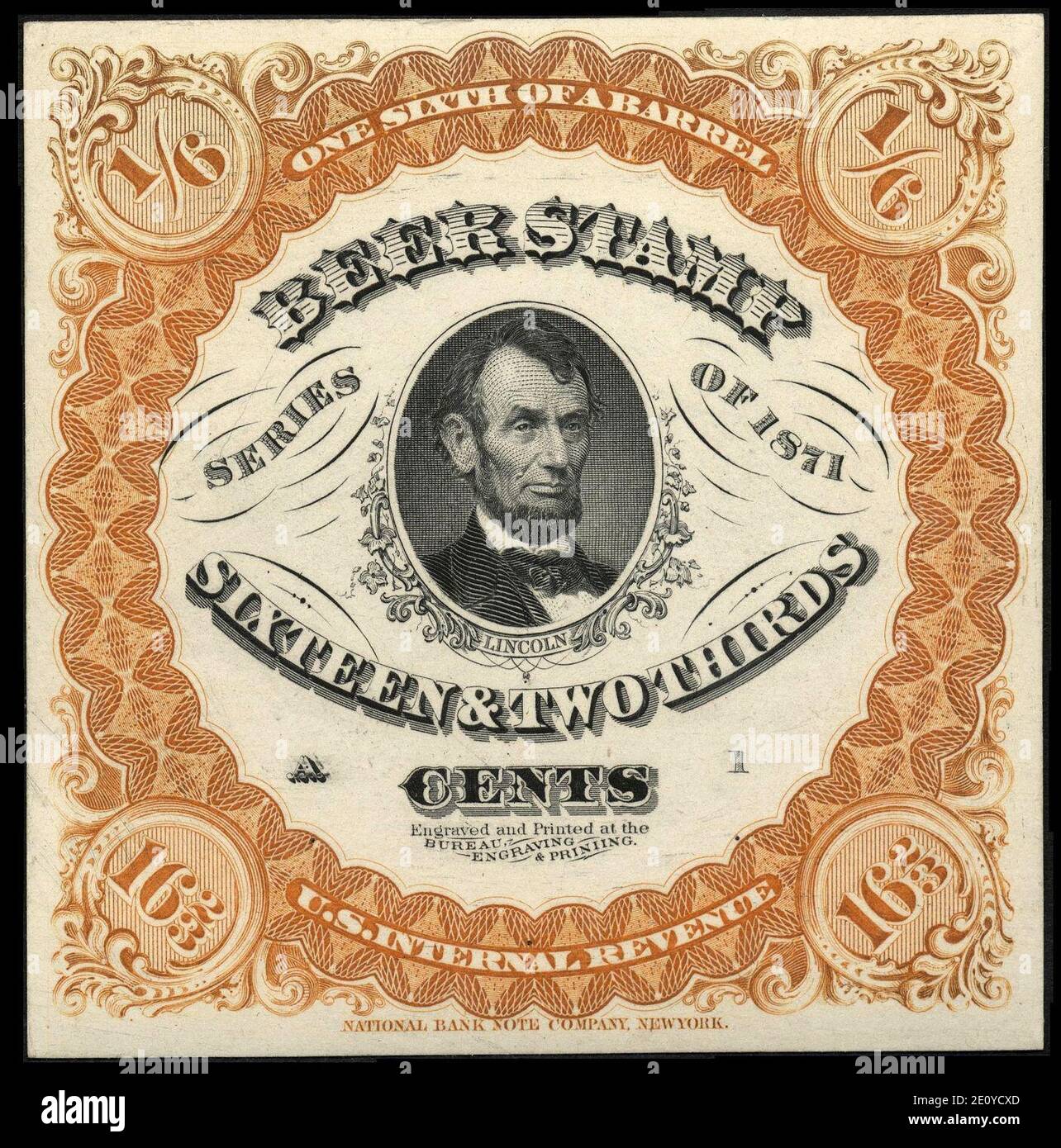 Beer stamp hi-res stock photography and images - Alamy