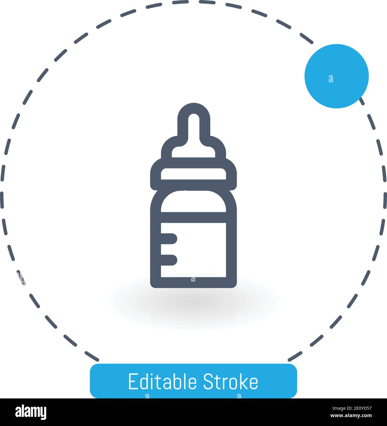 feeder vector icon editable stroke outline icons for web and mobile ...