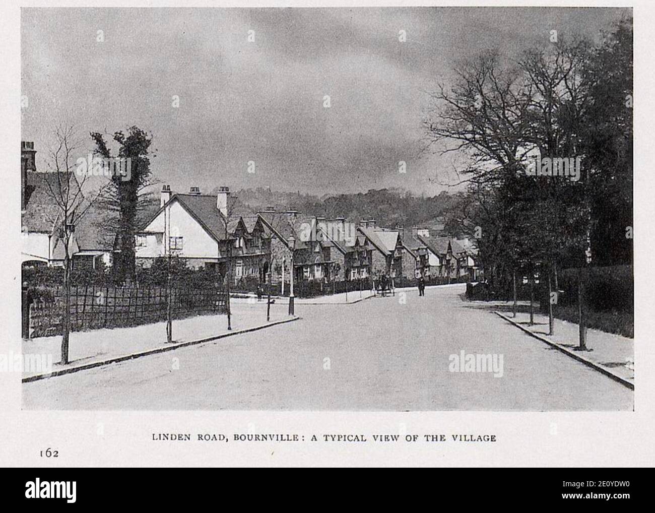 Linden Road, Bournville Stock Photo - Alamy