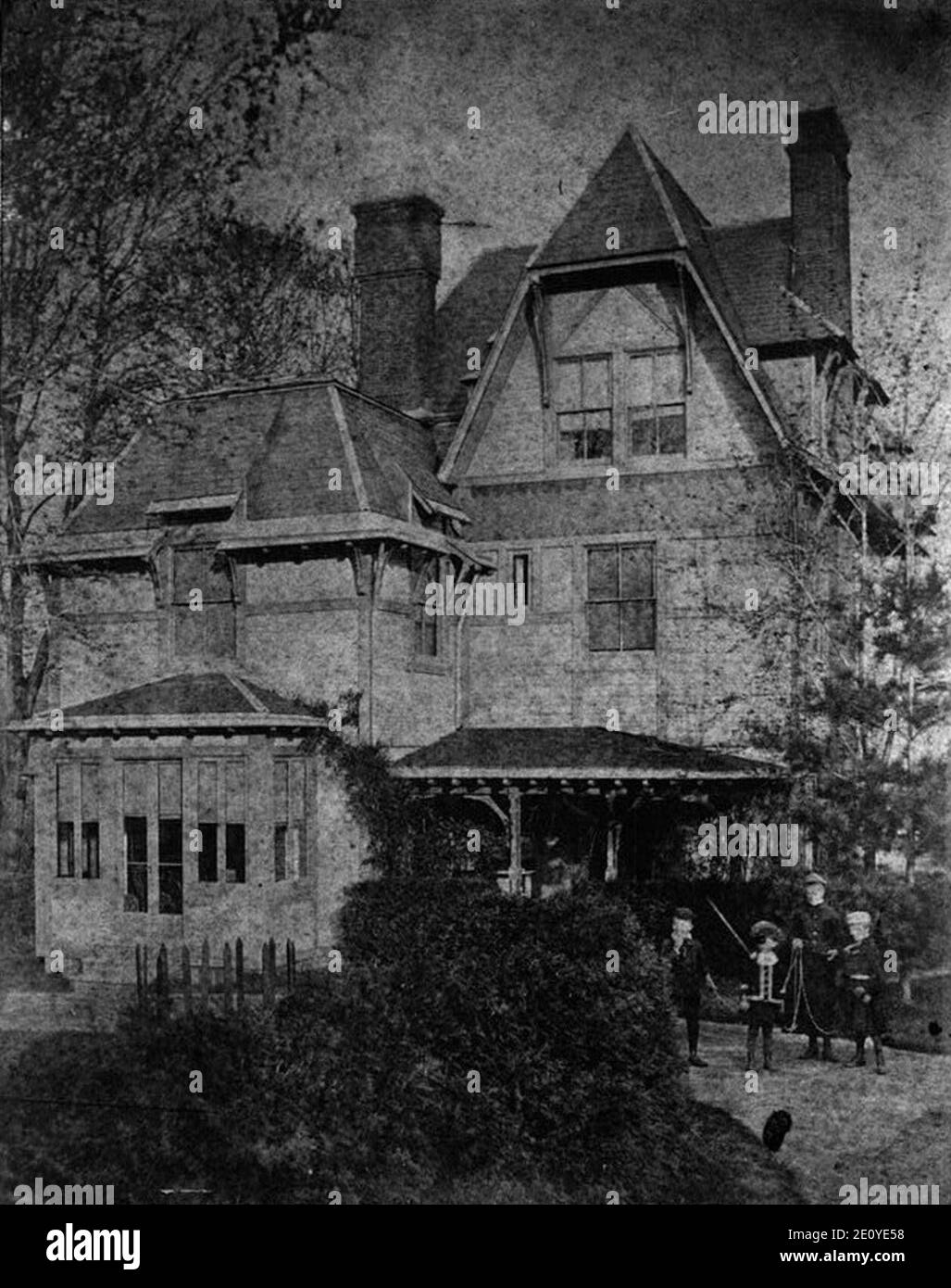 Lindenshade circa 1873 Stock Photo - Alamy