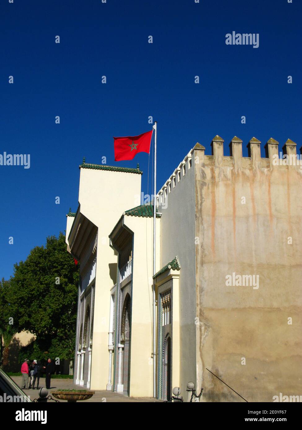 Morocco fes flag hi-res stock photography and images - Alamy