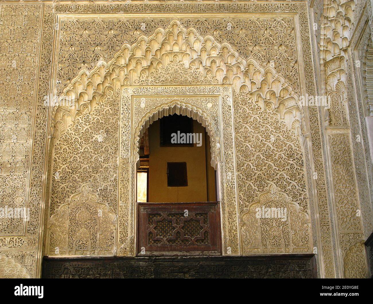 The ancient medersa in Fez, Morocco Stock Photo - Alamy