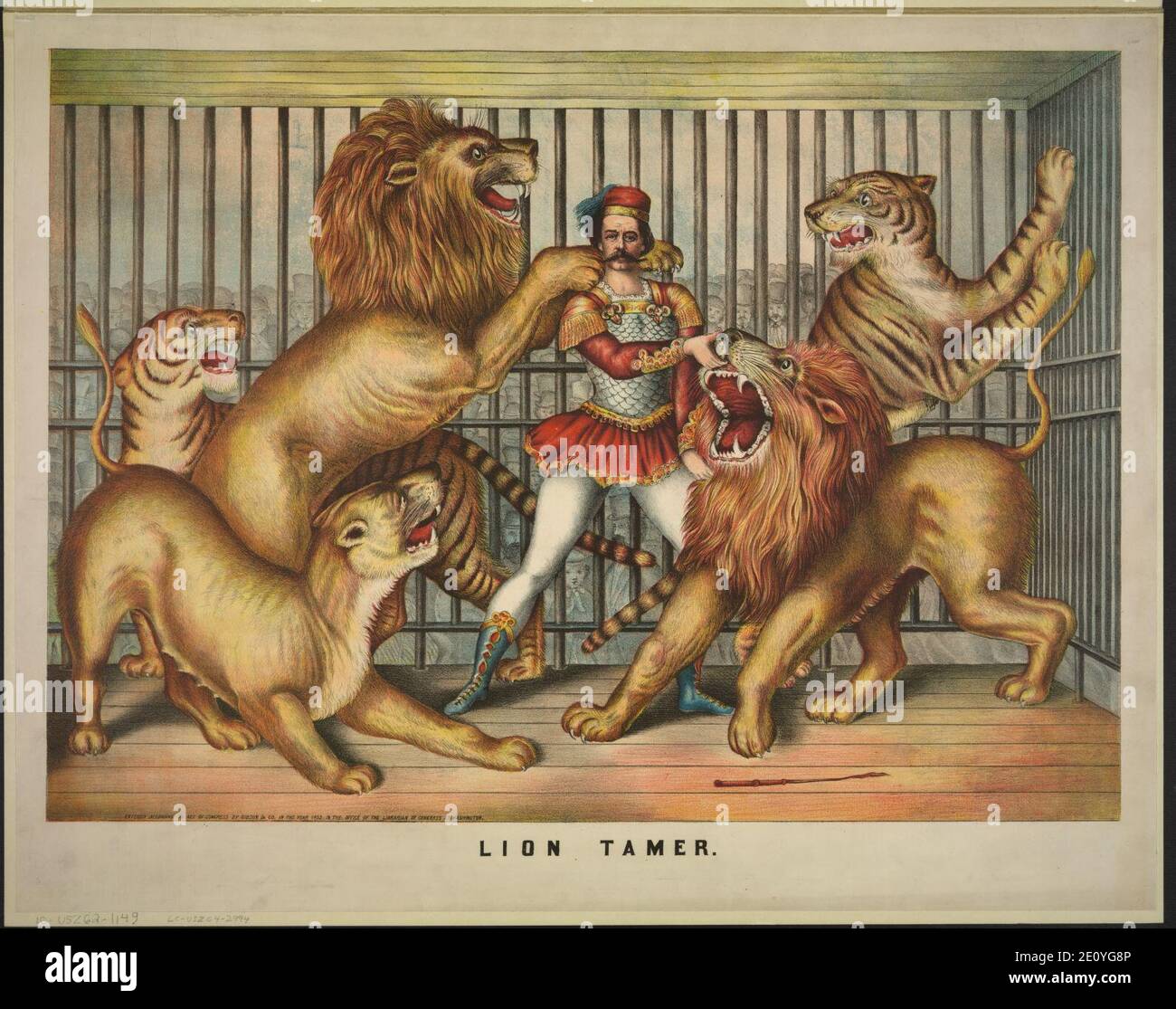 Lion tamer historic hi-res stock photography and images - Alamy