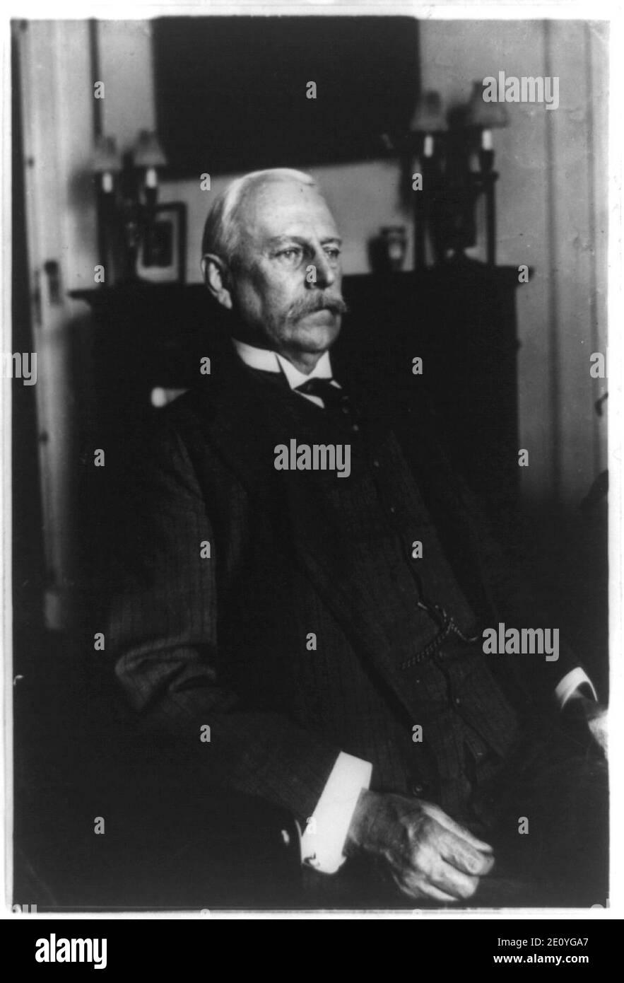 Lionel Carden, half-length portrait, seated, facing right Stock Photo ...