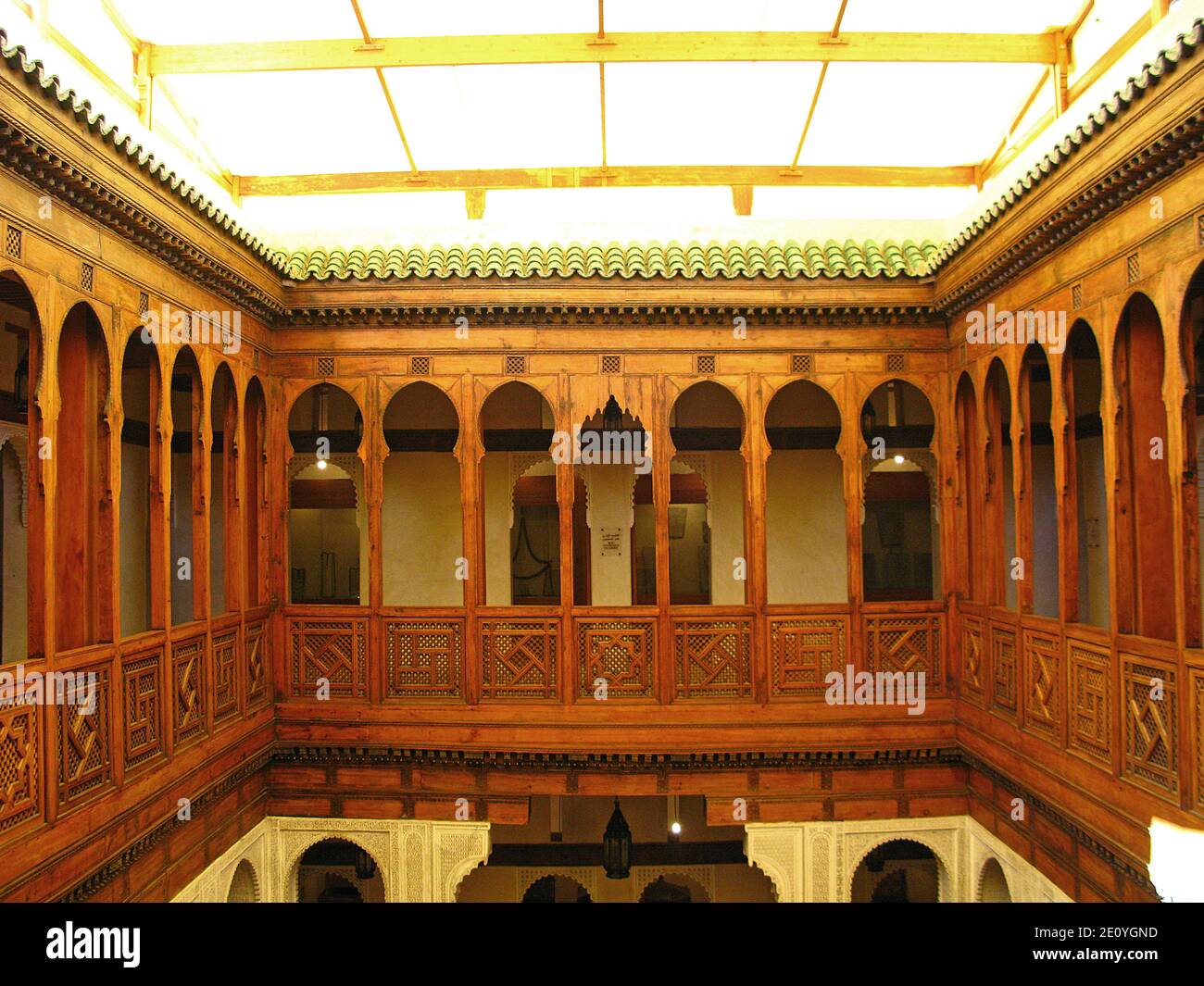 The ancient medersa in Fez, Morocco Stock Photo - Alamy
