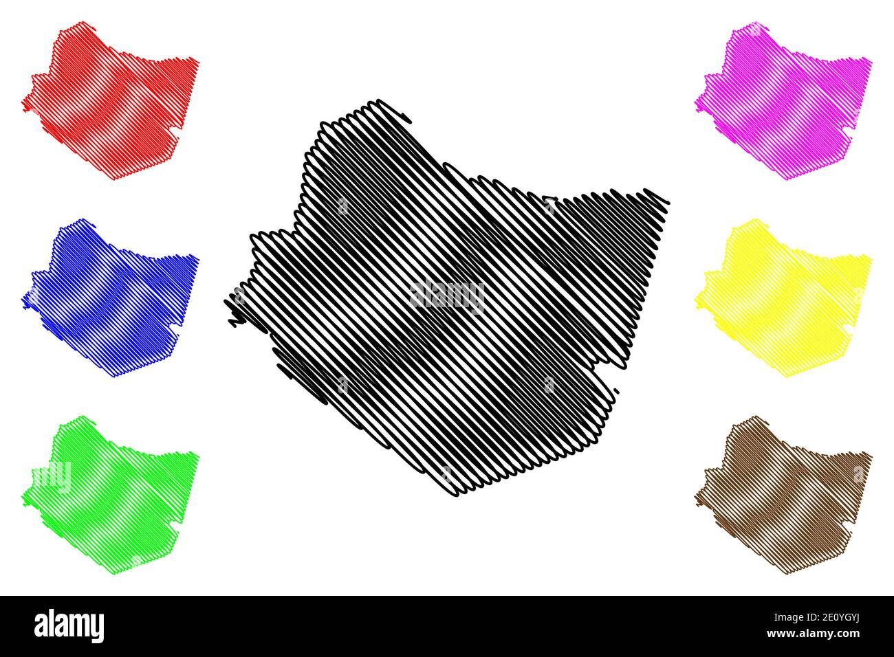 Vector map of taita taveta hi-res stock photography and images - Alamy