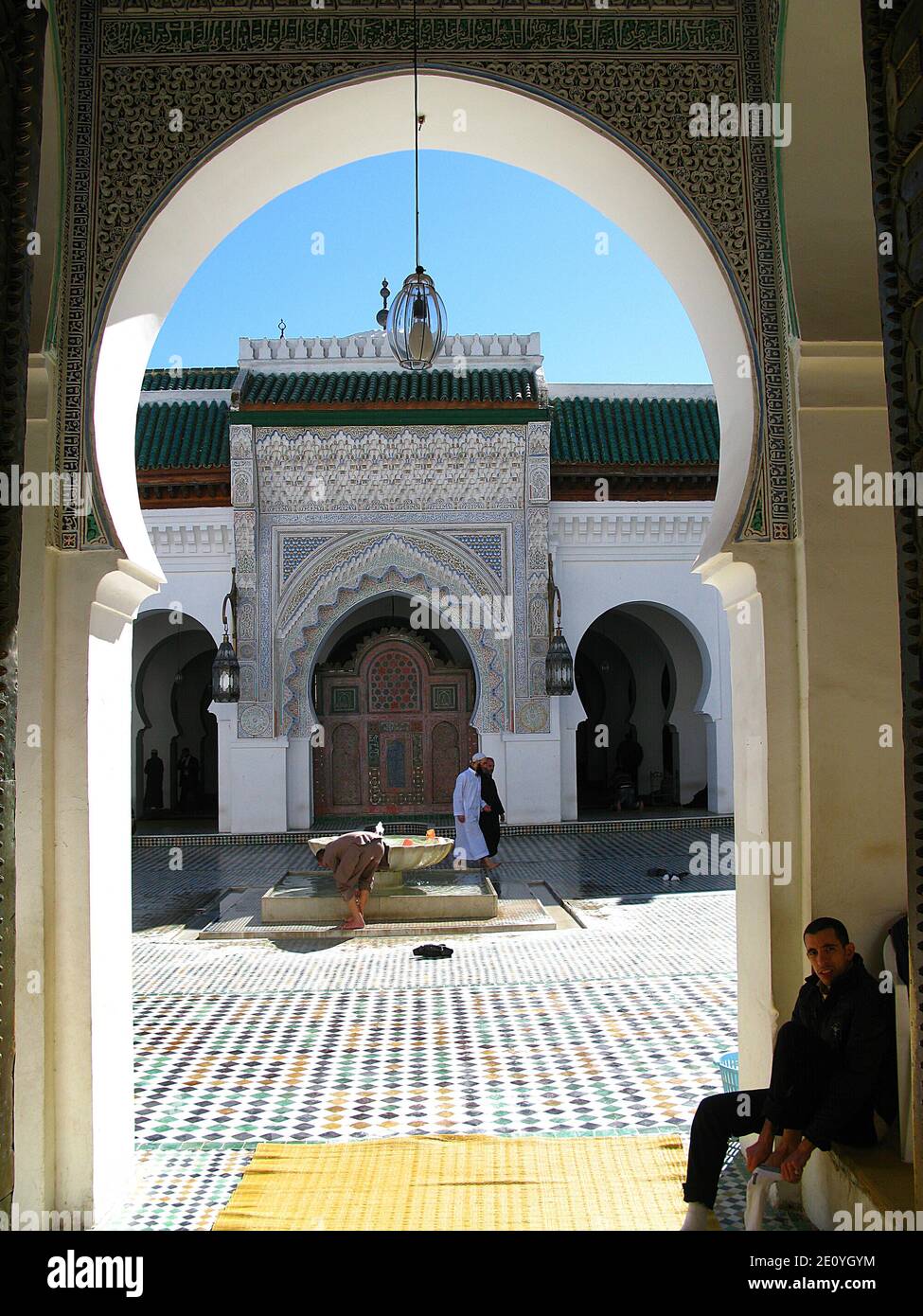 The mosque in Fez, Morocco Stock Photo - Alamy