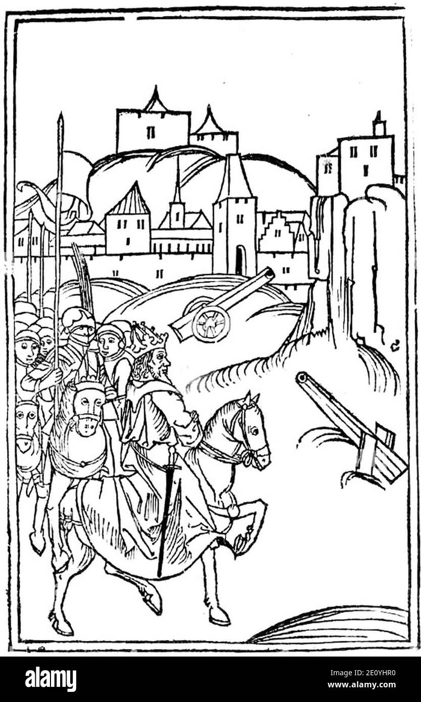 Lirer chronik 27r Stock Photo - Alamy