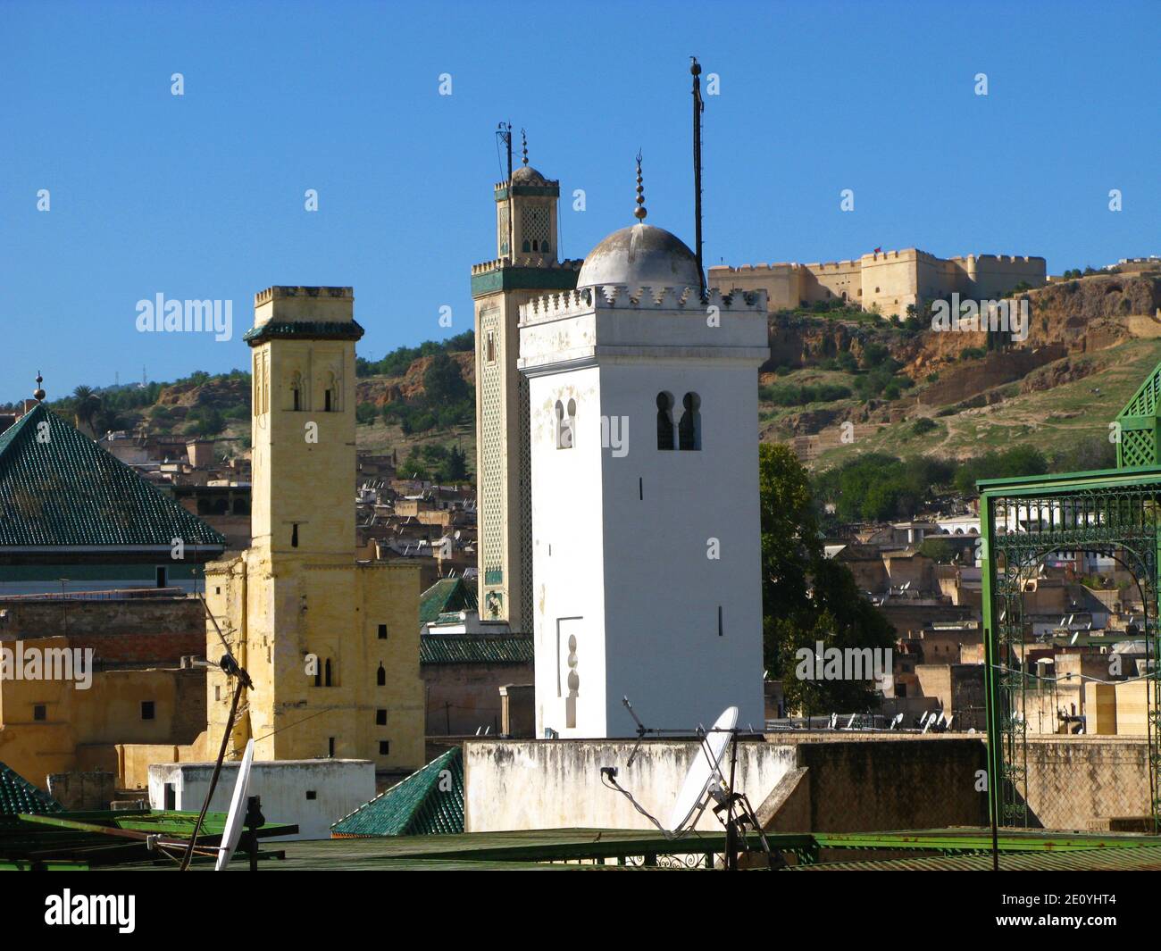 The view on the medina of Fez, Morocco Stock Photo - Alamy