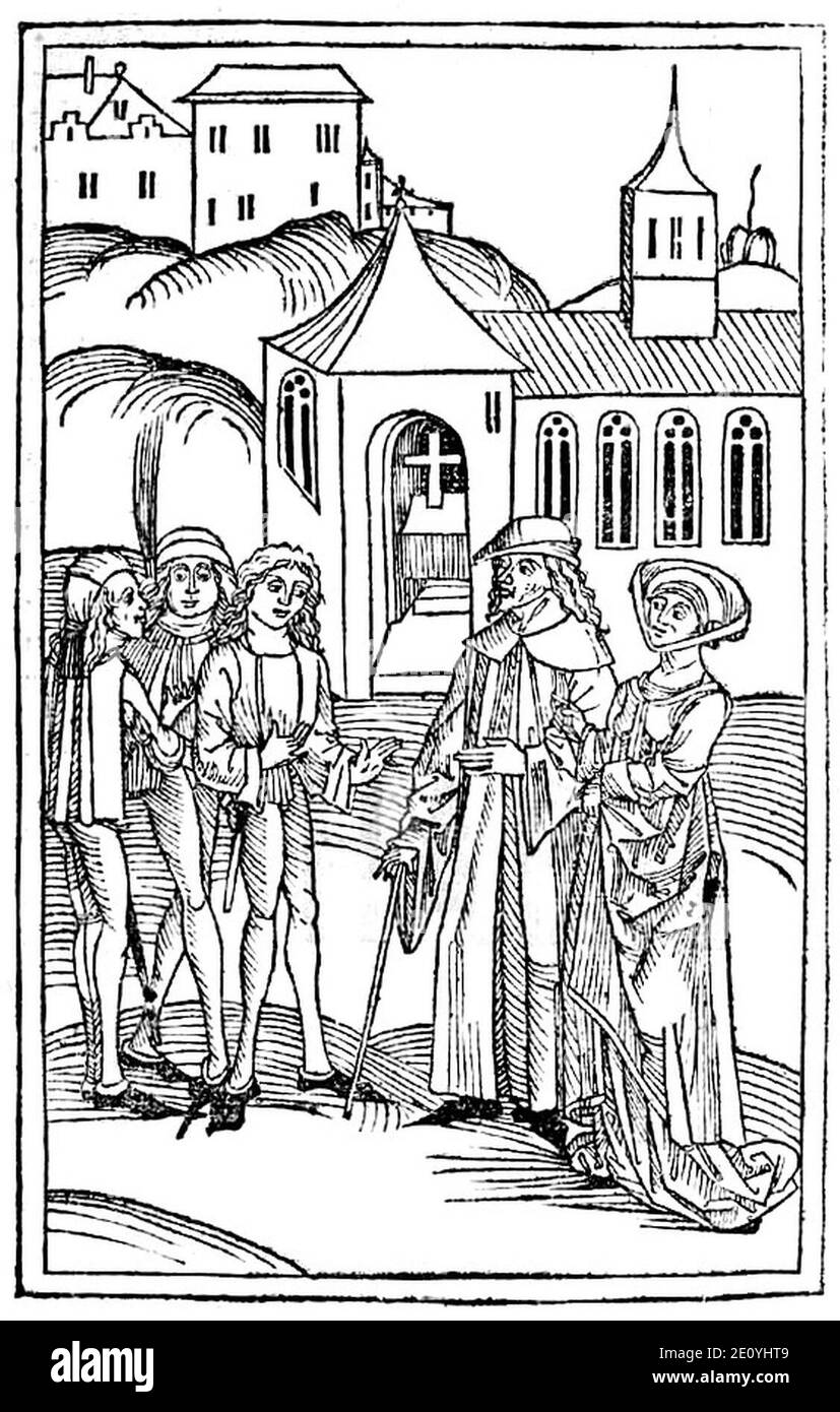 Lirer chronik 18r Stock Photo - Alamy