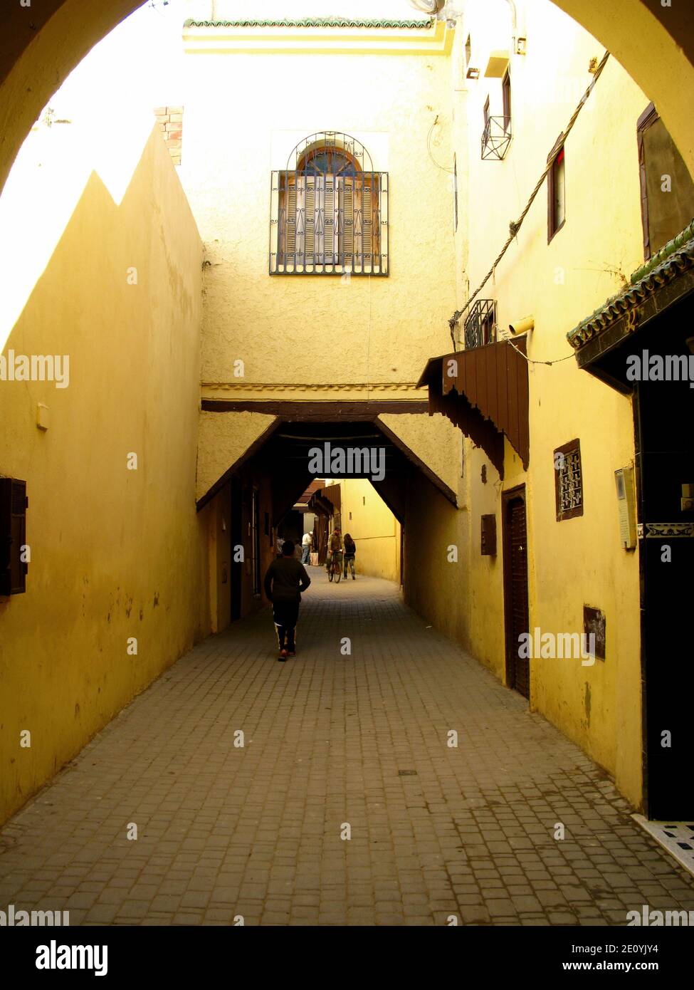 The street in Meknes, Morocco Stock Photo - Alamy