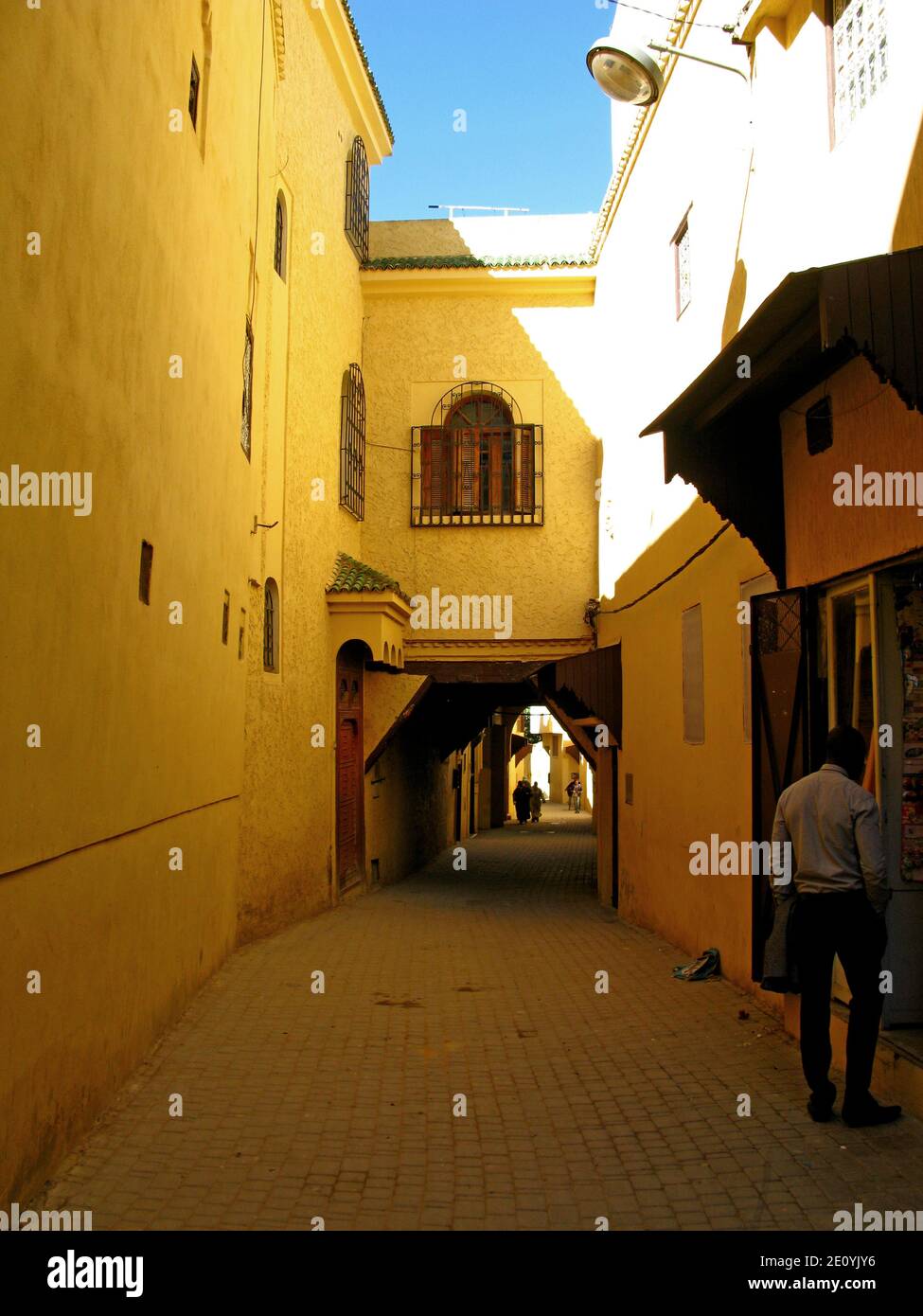 The street in Meknes, Morocco Stock Photo - Alamy