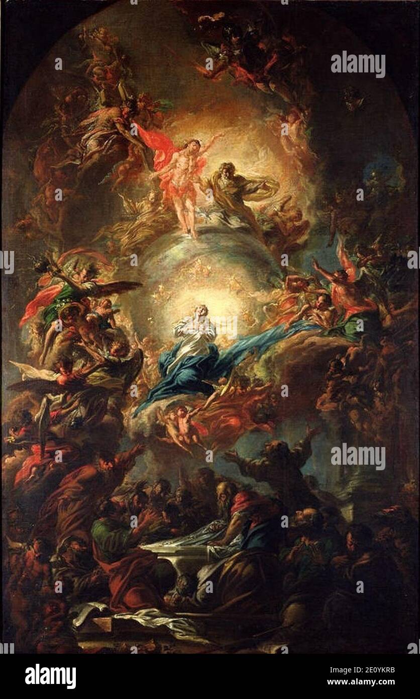 Liszka Assumption of Mary Stock Photo - Alamy