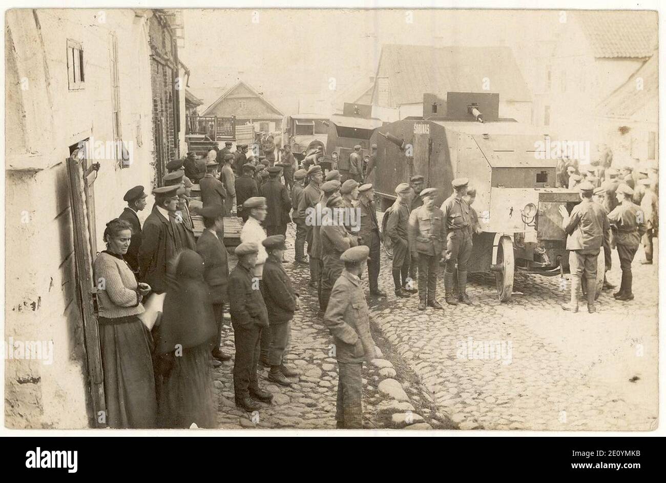 Lithuanian army Seirijai 1920 Stock Photo - Alamy
