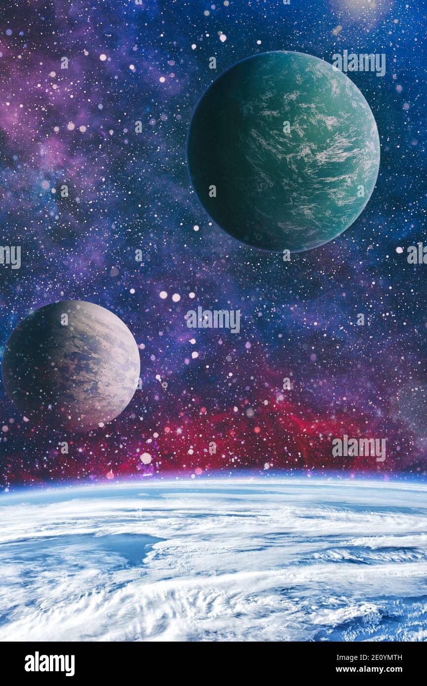 Planets Stars And Galaxies In Outer Space Showing The Beauty Of Space Planets Stars And Galaxies In Outer Space Showing The Beauty Of Space